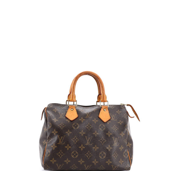 Louis Vuitton | Bags | Louis Vuitton 25 Speedy Handbag Monogram Canvas ...
